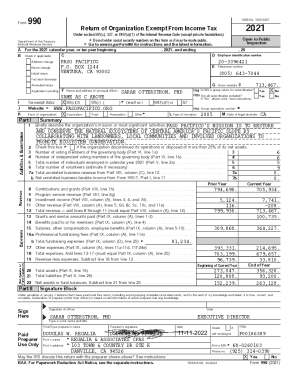 Fillable Online Paso Pacifico Taxes - Dec 2021 - Final Form 990 Only ...