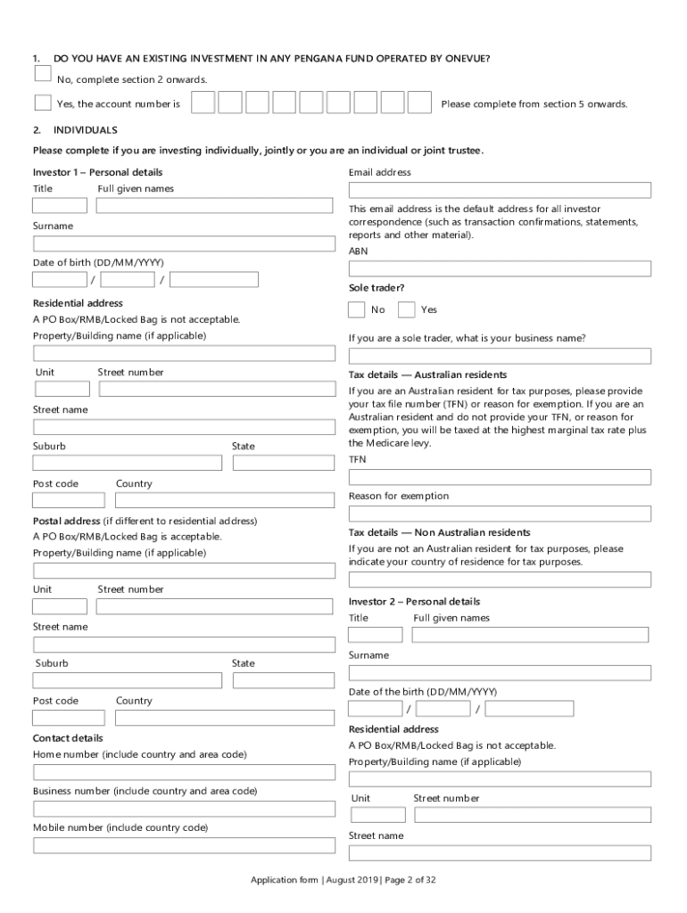 Fillable Online Product Disclosure Statement (PDS) Pengana Australian ...
