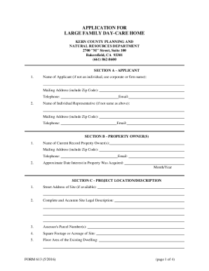 Fillable Online Form 613. Applications and Forms Fax Email Print ...