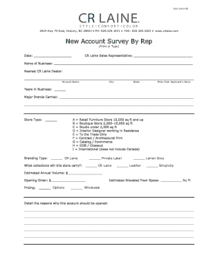 Fillable Online Procedures for Opening New Accounts Fax Email Print ...