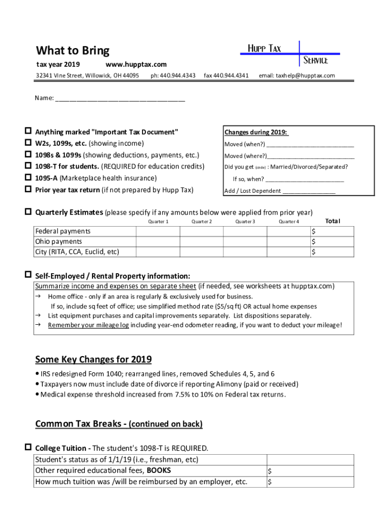 Fillable Online tax year 2019 Fax Email Print - pdfFiller
