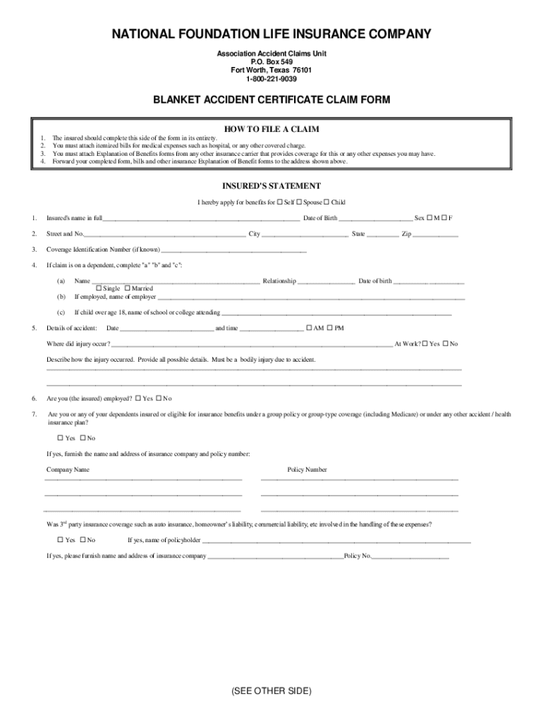 Fillable Online Types of fraud - Texas Department of Insurance Fax ...