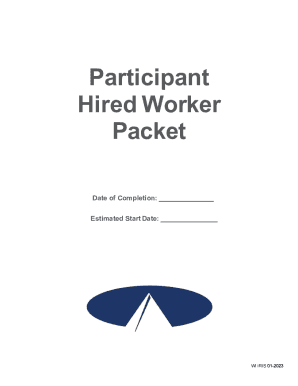 Fillable Online IRIS PARTICIPANT-HIRED WORKER SET-UP Fax Email Print ...
