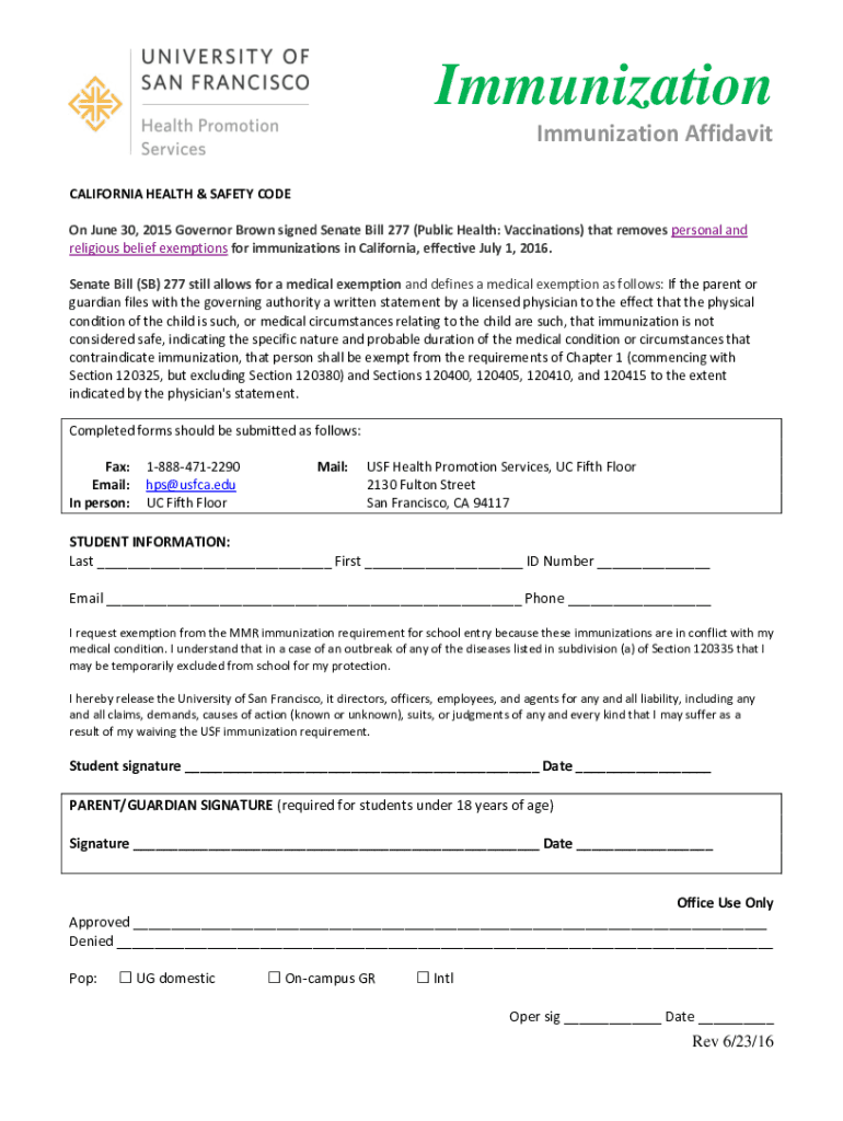 Fillable Online Vaccine Information for Parents and Guardians of Children ... Fax Email Print ...