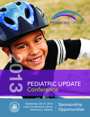 Fillable Online 28th Annual Pediatric Update Conference Fax Email Print ...