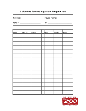Fillable Online 11. Animal weight chart.xls Fax Email Print - pdfFiller