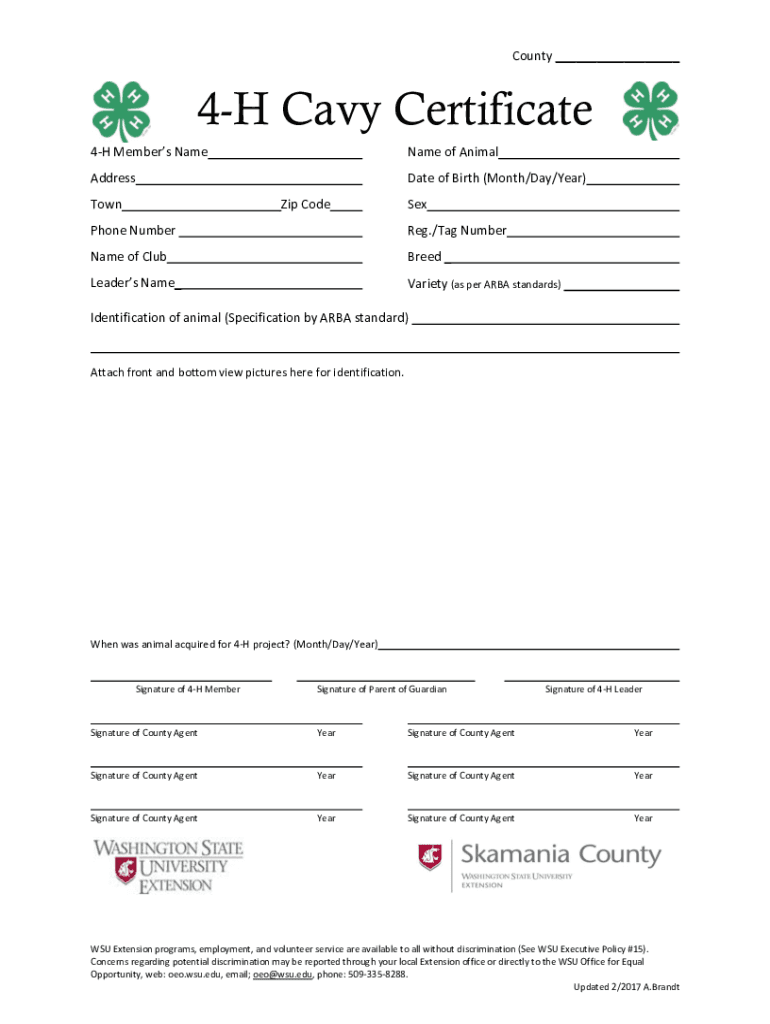 Fillable Online HOW-TO-REGISTER-A-RABBIT-CAVY-. ... Fax Email Print - pdfFiller