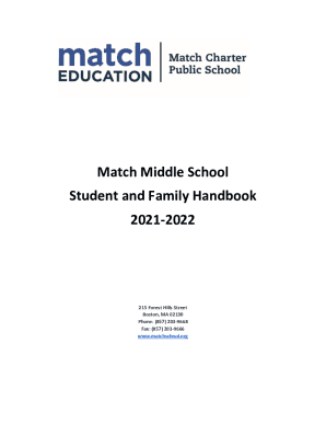 Fillable Online Match Charter Public School Fax Email Print - pdfFiller