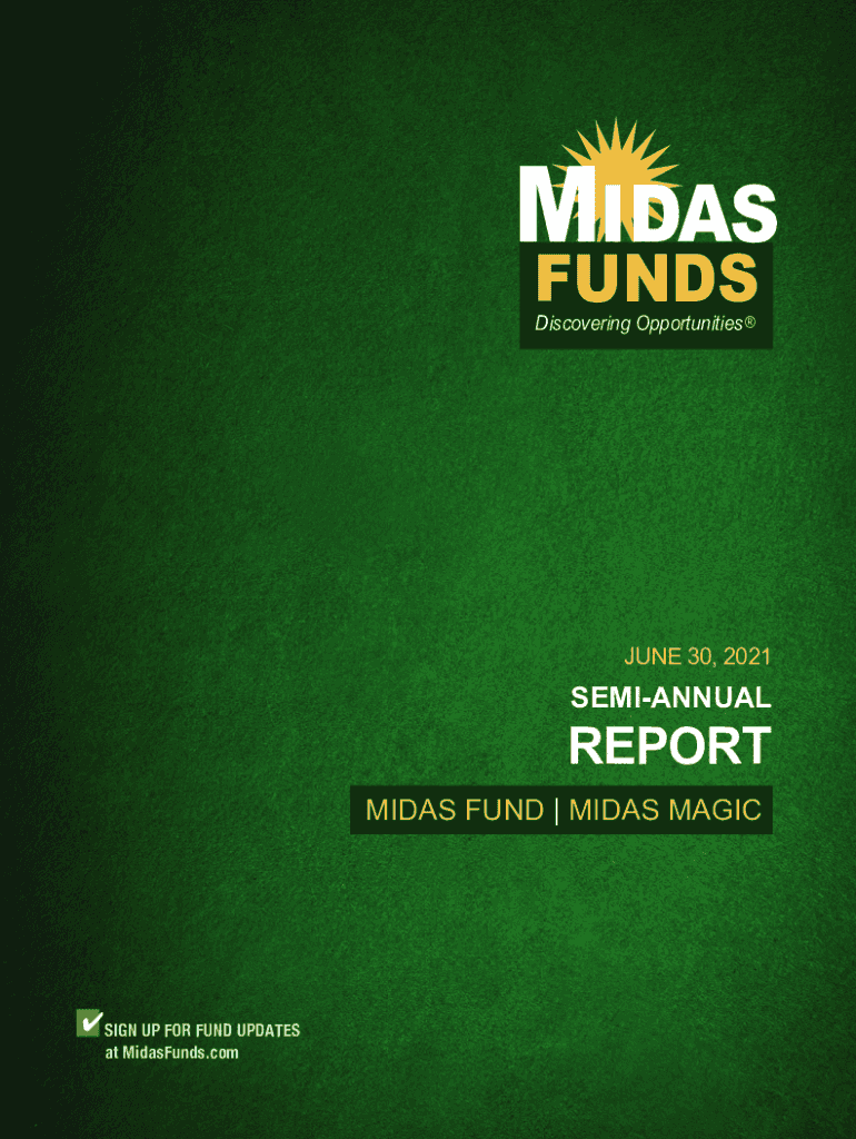 Fillable Online MIDAS FUND MIDAS MAGIC Fax Email Print - pdfFiller