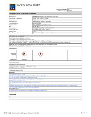 Fillable Online Lysol Disinfecting Wipes - SAFETY DATA SHEET Fax Email ...