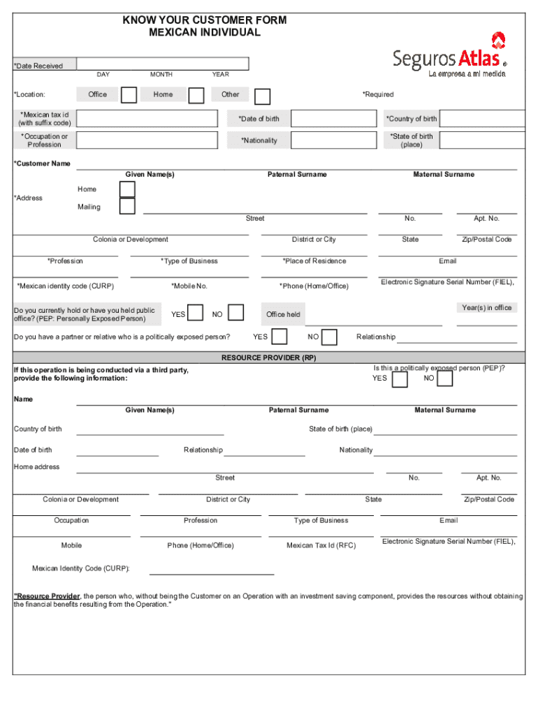 Fillable Online (MEX) Define tax registration numbers for a company and ...