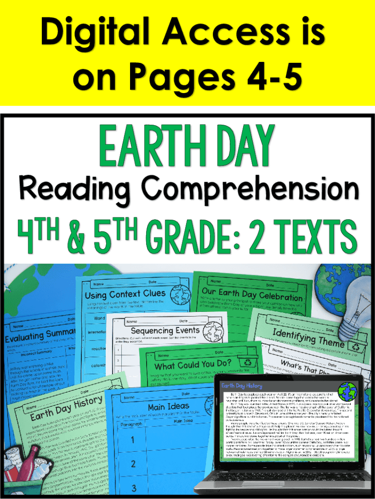 Fillable Online Virtual Earth Day Activities, Earth Day Read Alouds ...
