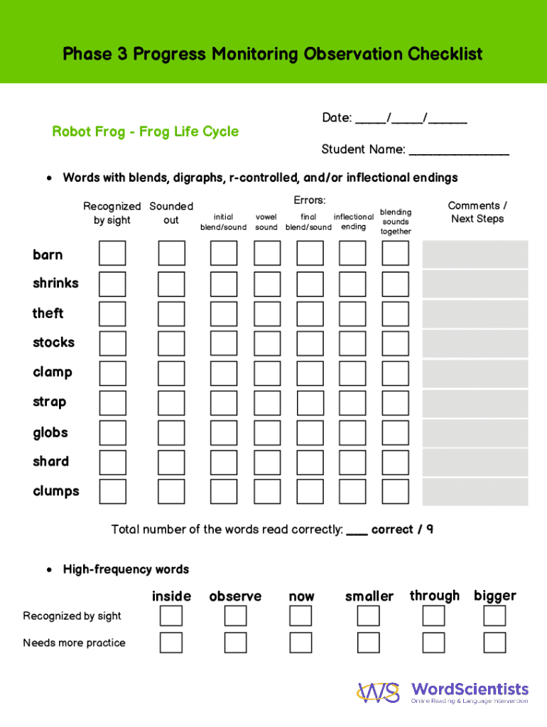 Fillable Online Robot Frog - Frog Life Cycle Fax Email Print - pdfFiller