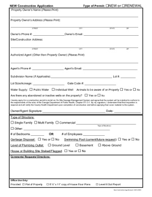 Fillable Online Lima /Allen County Building Application For Residential Permit Fax Email Print ...