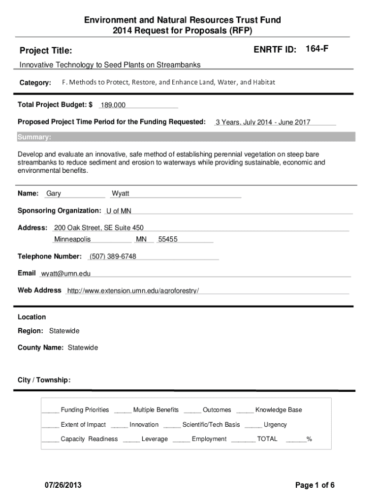 Fillable Online Watonwan River Watershed Restoration and Protection ...
