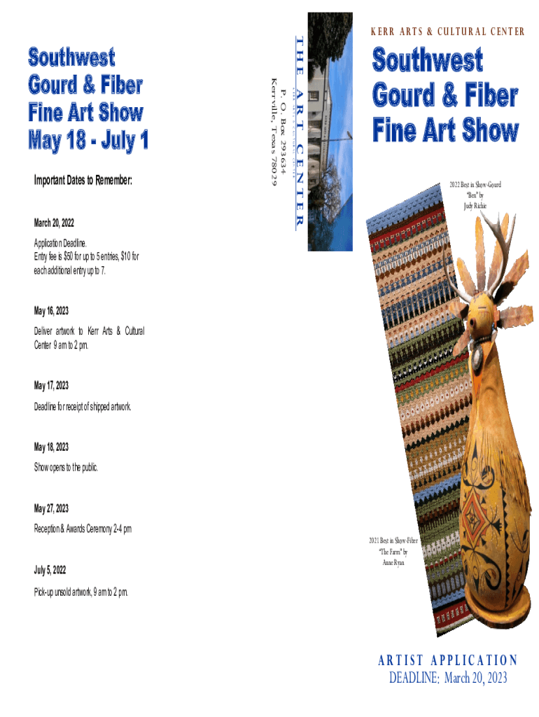 Fillable Online Arts in ContextPlanting Seeds: The Art of Tim Kerr ...