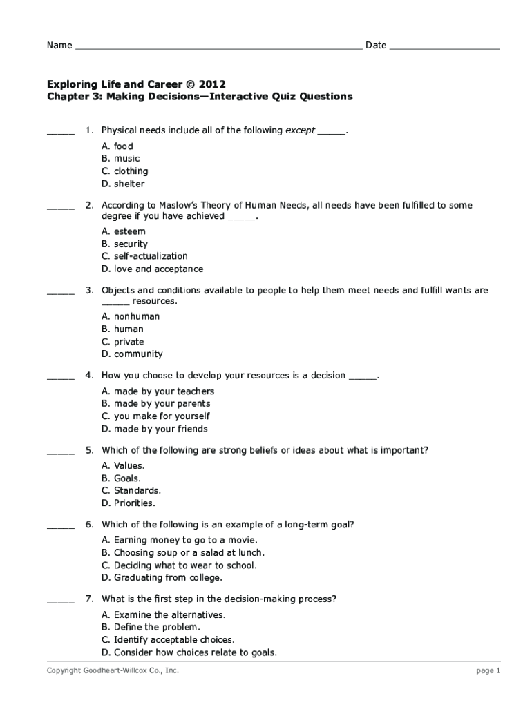 Fillable Online Journeys-English-Weekly-Test-Grade-4-With-Answer-pdf ...