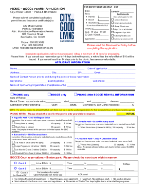 Fillable Online Summer Youth Program Application Form Template Fax ...