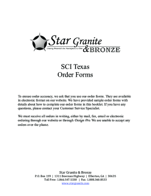 Fillable Online Order Form Instructions.pub Fax Email Print - pdfFiller