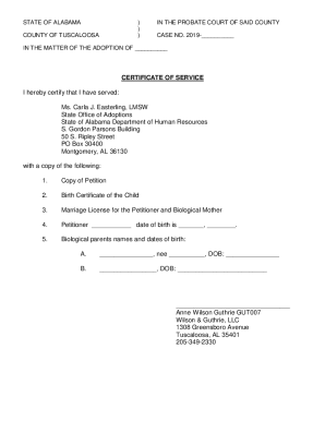 Fillable Online Alabama Probate Law and Procedure Handbook Forms ...