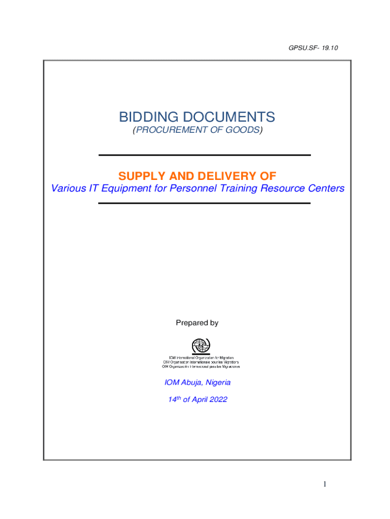 Fillable Online nigeria iom International Organization for Migration ...