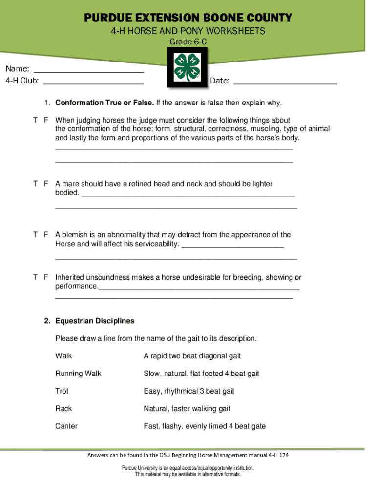 Fillable Online extension purdue PURDUE EXTENSION NOBLE COUNTY Fax Email Print - pdfFiller