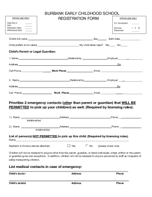 Fillable Online Becs Registration Form.docx Fax Email Print - pdfFiller