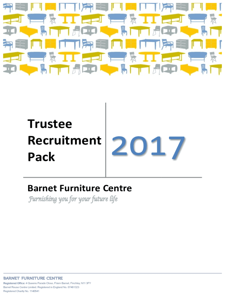 Fillable Online Trustee Recruitment Pack Could you help us to make ...