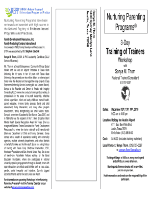 Fillable Online FAMILY NURTURING CENTER OF TEXAS SECTION I Fax Email ...