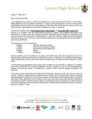 Fillable Online Eight perfect pictures from Lymm High School's Year 13 ...