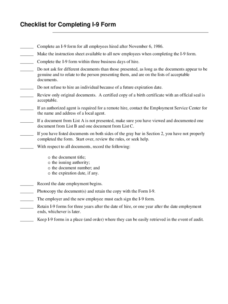 Fillable Online hr wayne Form I-9 Employment Eligibility Manual An ...