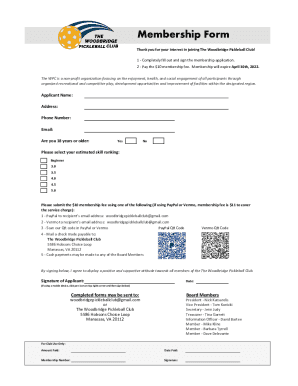 Fillable Online WPC Membership Form.xlsx Fax Email Print - pdfFiller
