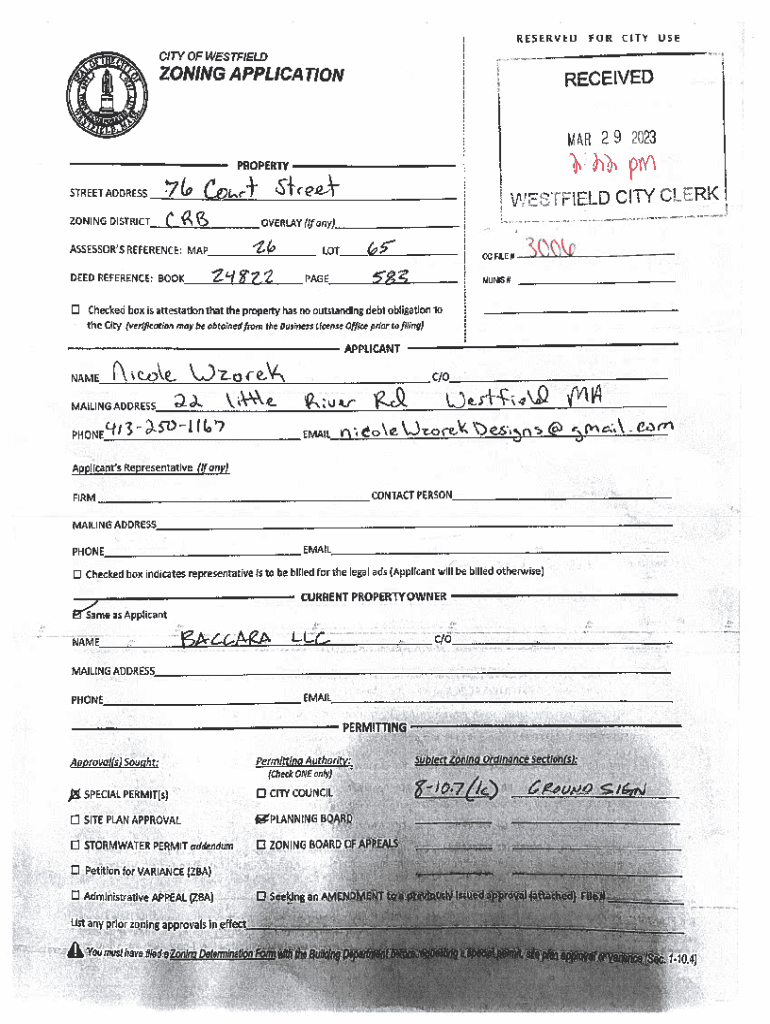 Fillable Online Abutters List Request Forms Fax Email Print - pdfFiller