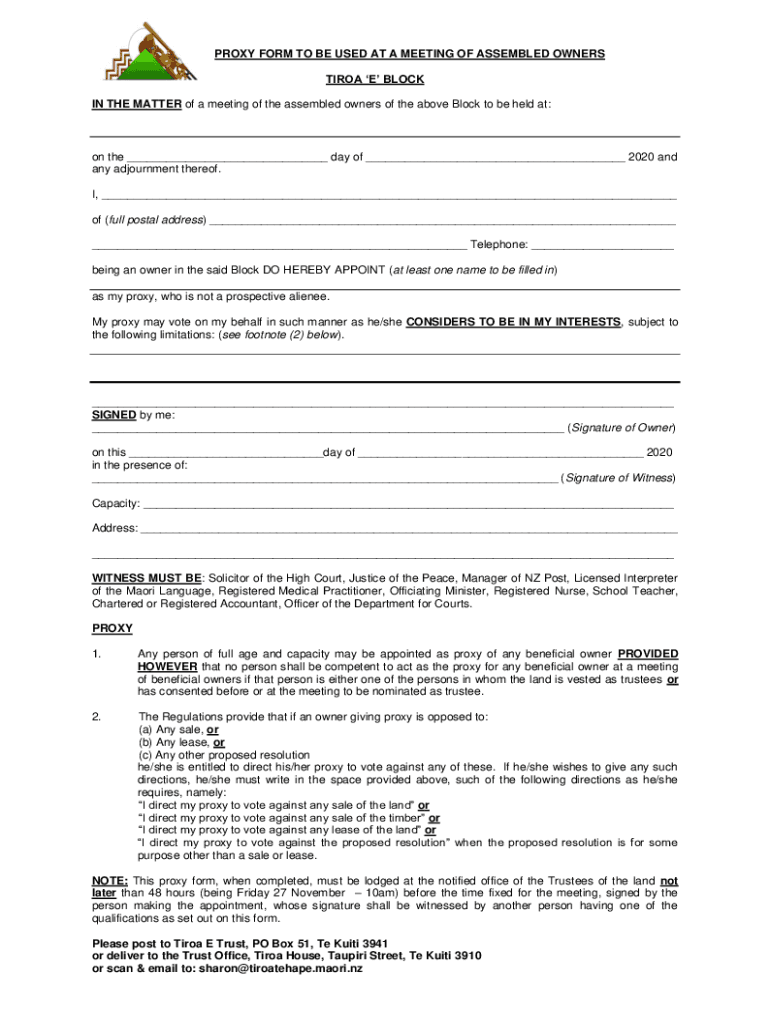 Fillable Online The Alienation of Maori land in the Rohe Potae (Aotea ...