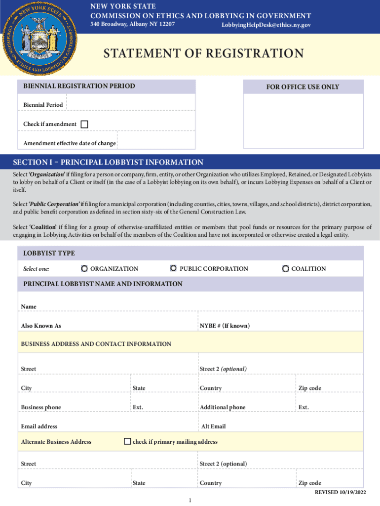 Fillable Online Comprehensive Biennial Period InformationNew York State ...