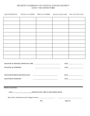 Fillable Online Administrative Transfer - Fill Online, Printable ...