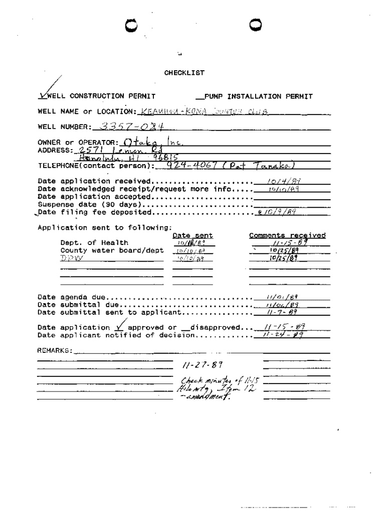 Fillable Online New Residential Building Permit Checklist Fax Email ...