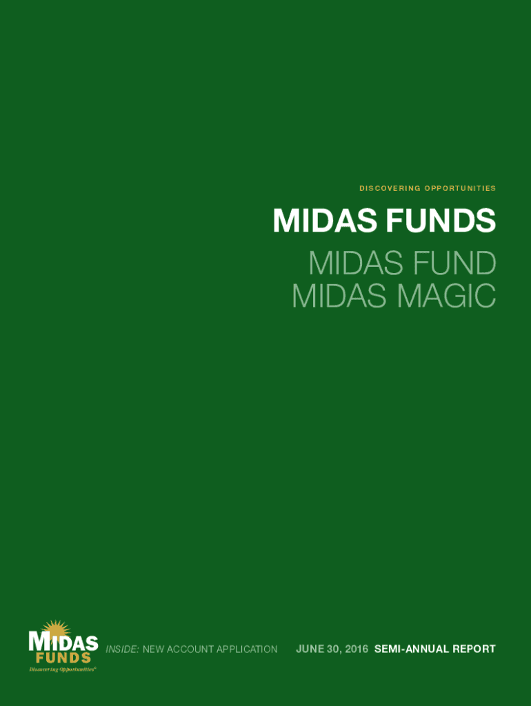 Fillable Online 2022 Midas Series Trust Statement of Additional Information Fax Email Print ...