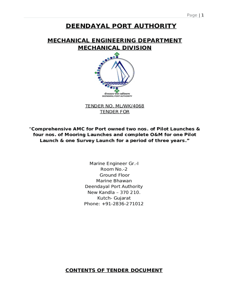 Did Deendayal Port Authority do the right thing by ... Doc Template ...