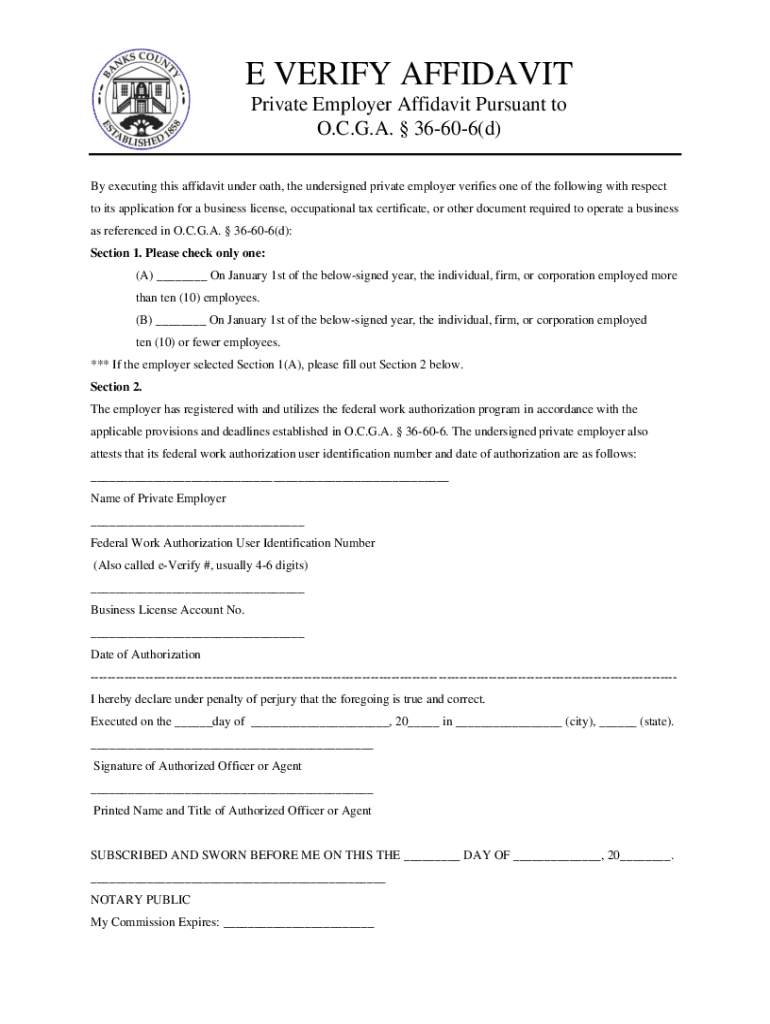 Fillable Online Affidavit Verifying Status of Benefit Applicant Private ...