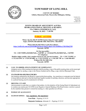 Fillable Online Long Hill Township Police DepartmentStirling NJ Fax Email Print - pdfFiller
