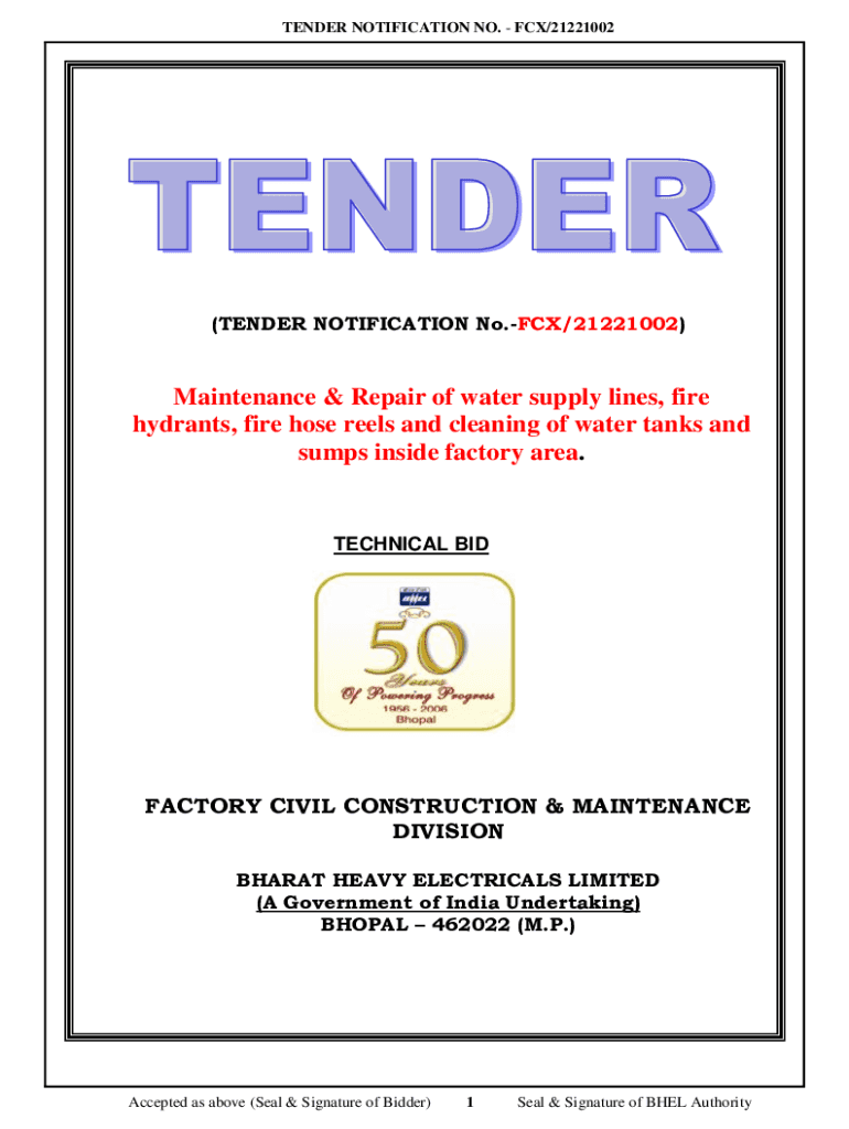 Fillable Online Maintenance & Repair of water supply lines, fire ...
