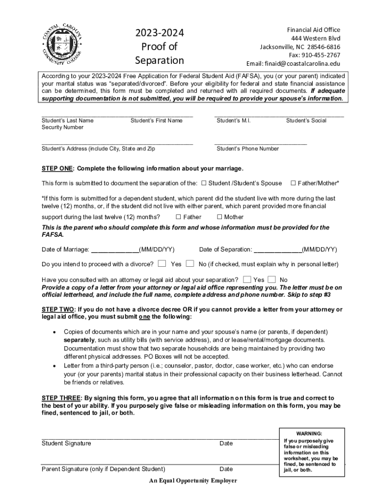 Fillable Online According to your 2023-2024 Free Application for ...