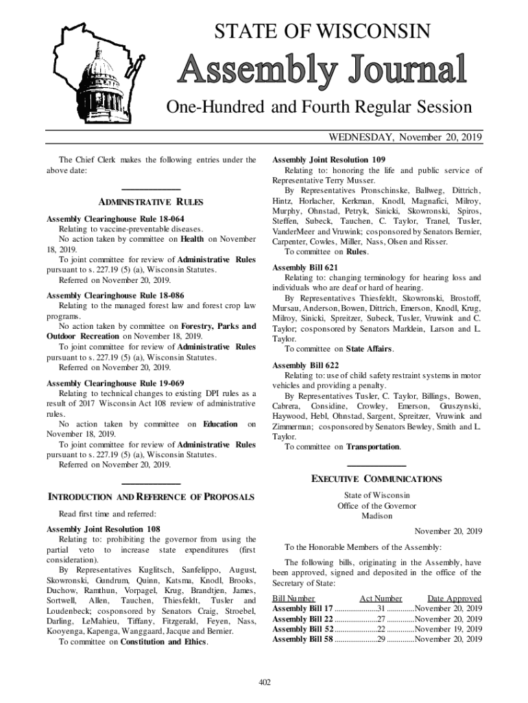 Fillable Online docs legis wisconsin States' Use of the Every Student ...