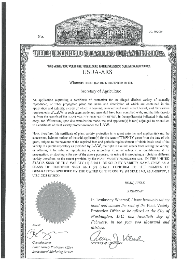 Fillable Online 7 CFR Part 58 -- Grading and Inspection, General ...