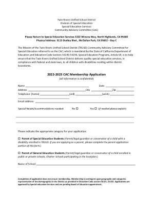 Fillable Online Program: Twin Rivers Unified School District - icarol.info Fax Email Print ...