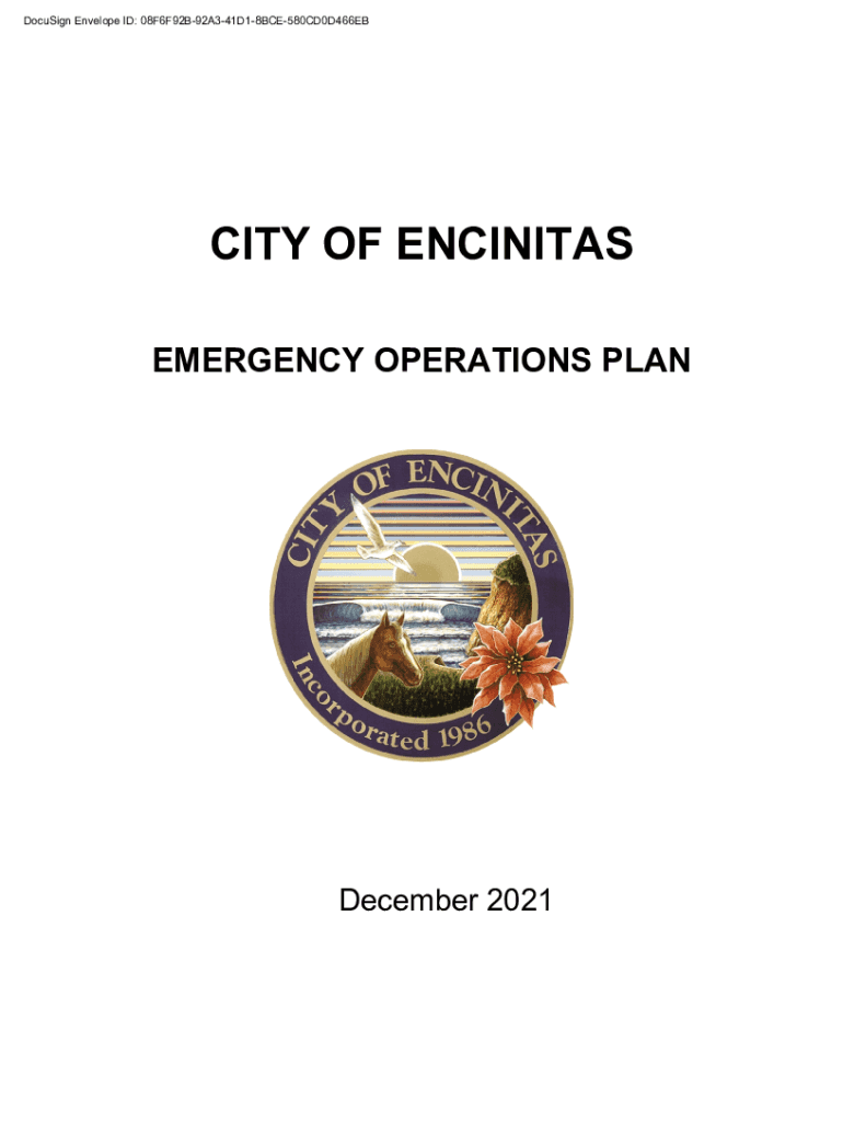 Fillable Online bof fire ca CITY OF ENCINITAS - Board of Forestry and ...