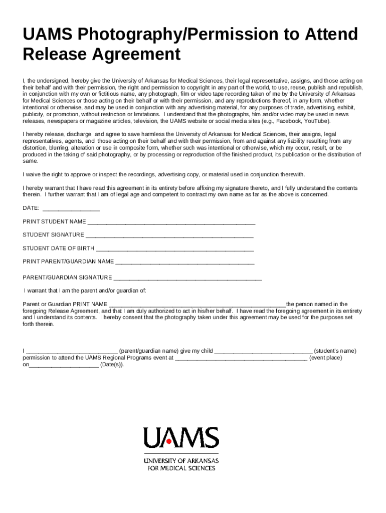 UAMS South Central APPLICATION 2022 CAMP DATES Doc Template | pdfFiller