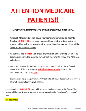 Fillable Online Intake form- MEDICARE New Patient Intake & HIPAA - Copy ...