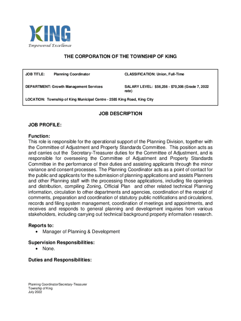 Fillable Online Function: This role is responsible for the operational sup Fax Email Print ...